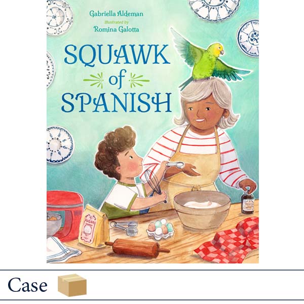 Squawk of Spanish by Gabriella Aldeman CASE – MilitaryFamilyBooks.com