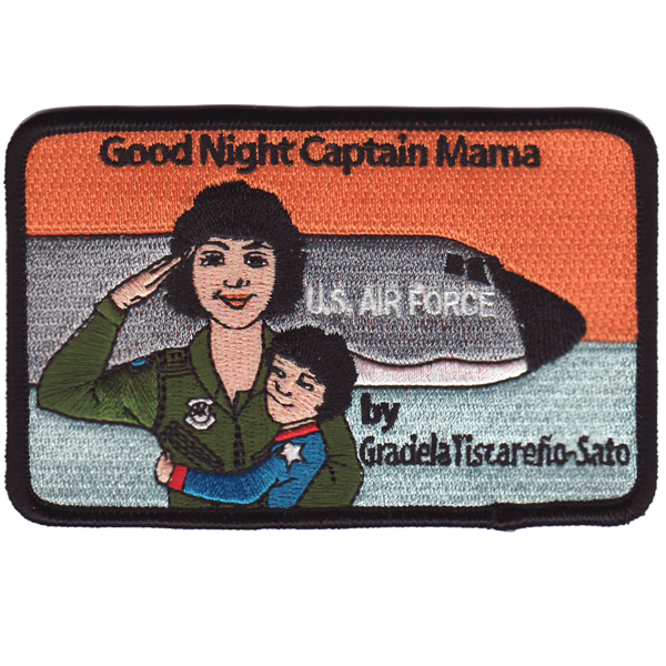 Good Night Captain Mama Patch CASE – MilitaryFamilyBooks.com