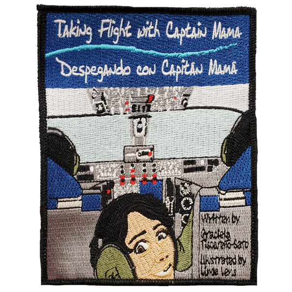 Taking Flight With Captain Mama Patch CASE – MilitaryFamilyBooks.com