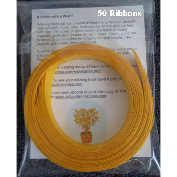 Wish Ribbons 50 – MilitaryFamilyBooks.com